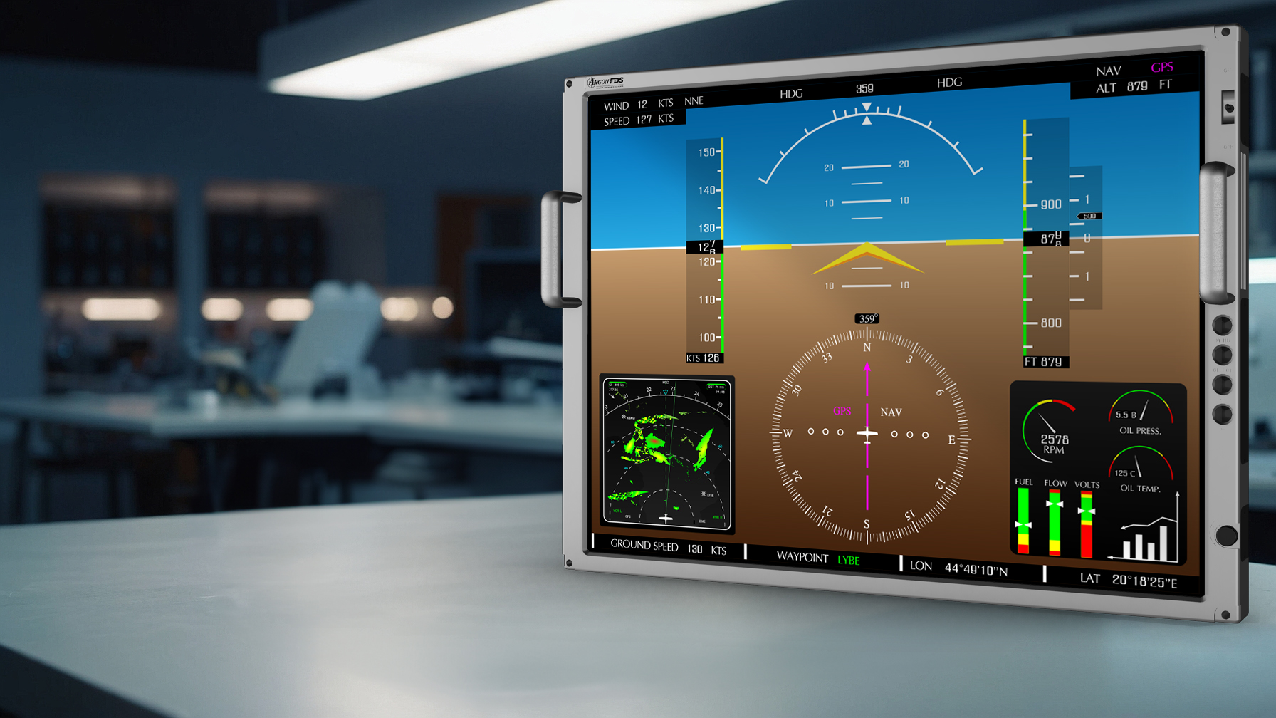 Rugged Displays - ArgonFDS